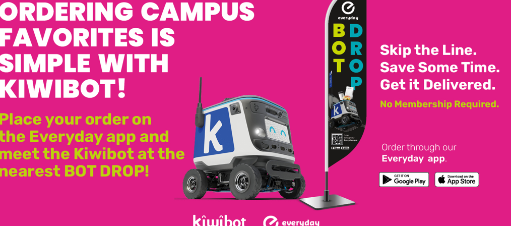 Kiwibot Fall | Tarleton State University